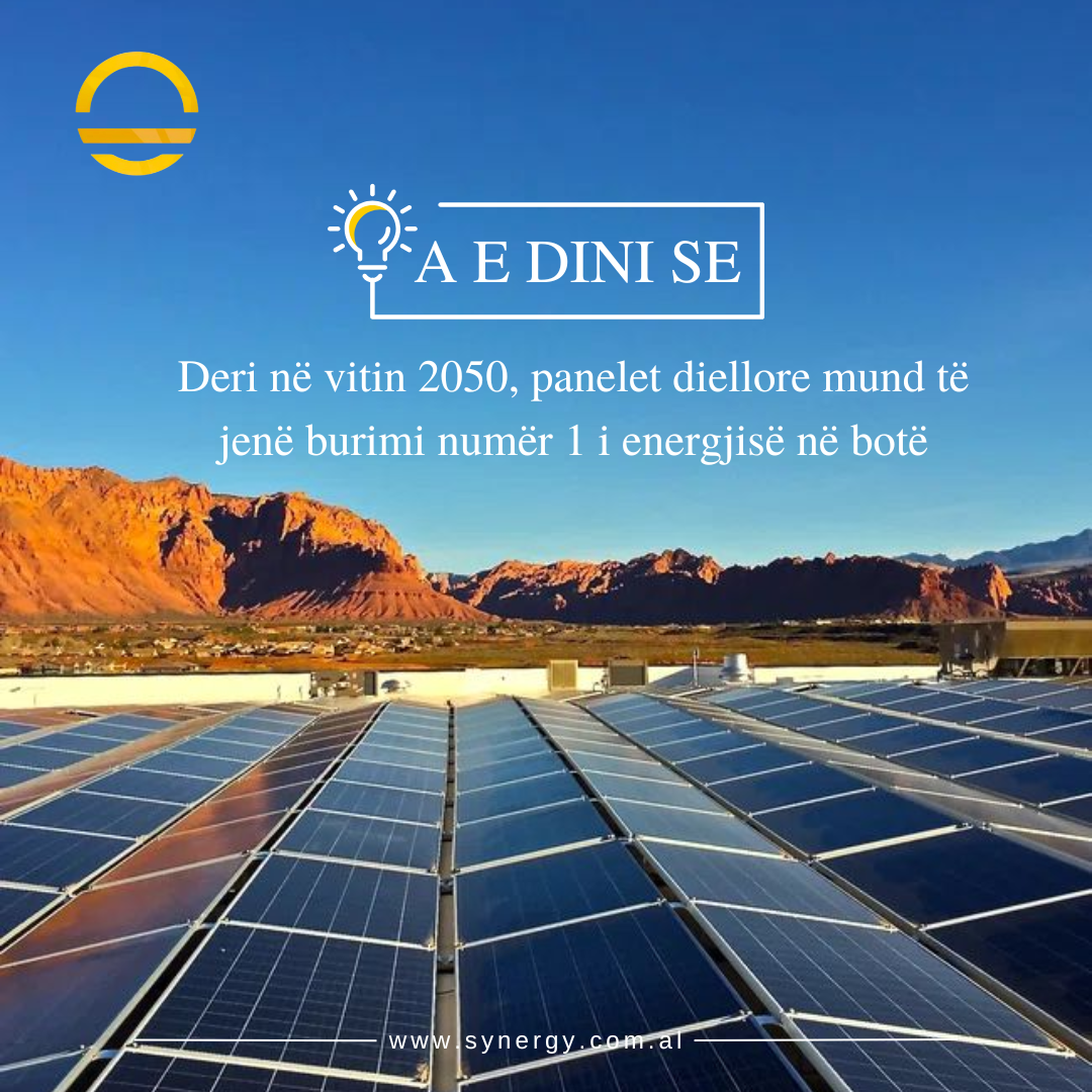 Panelet diellore burimi kryesor i energjisë - 069 457 0852